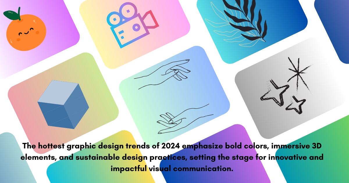 Trends of Graphic Design in 2024 - Boosted Build